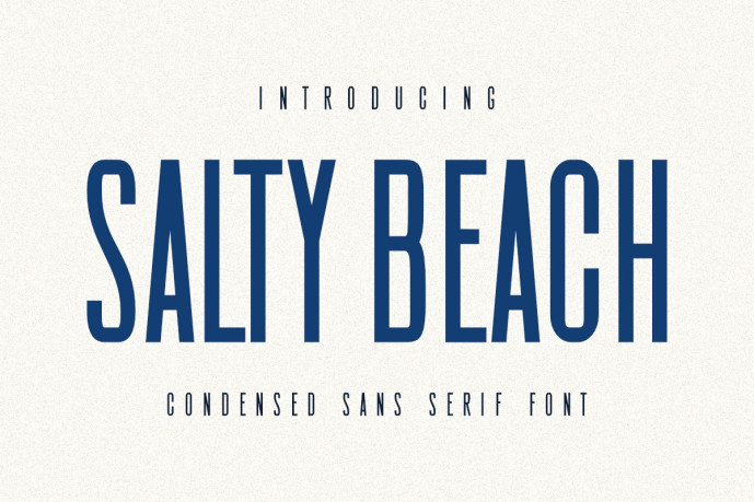 Salty Beach Font - Free Font