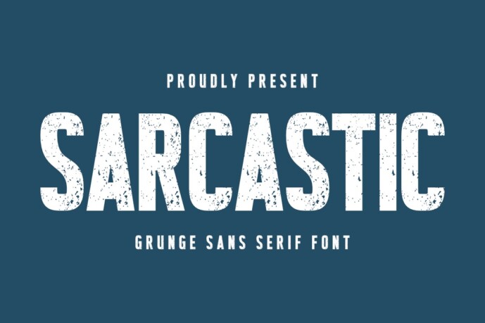 Sarcastic Font - Free Font