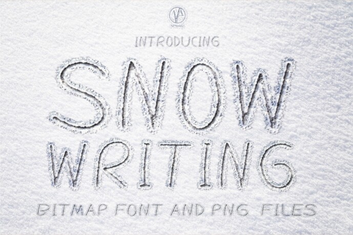 Snow Writing Font - Free Font