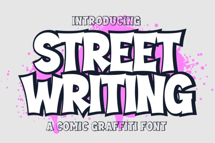 Street Writing Font - Free Font