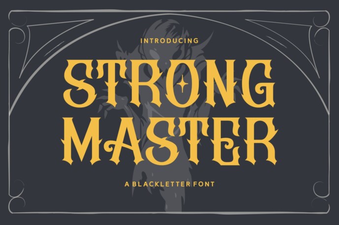 Strong Master Font - Free Font