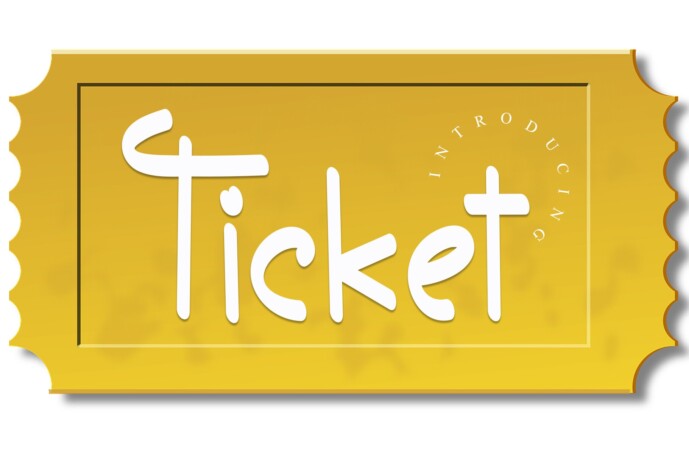 Ticket Font - Free Font