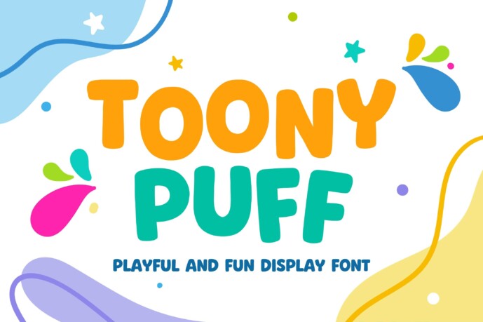 Toony Puff Font - Free Font