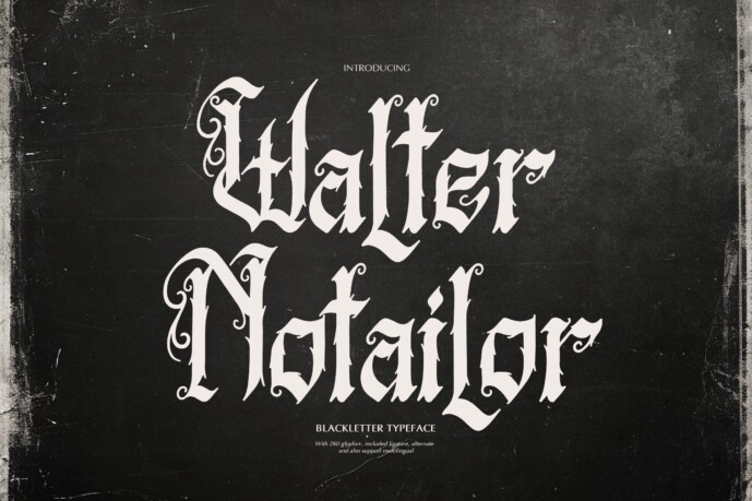 Walter Notailor Font - Free Font