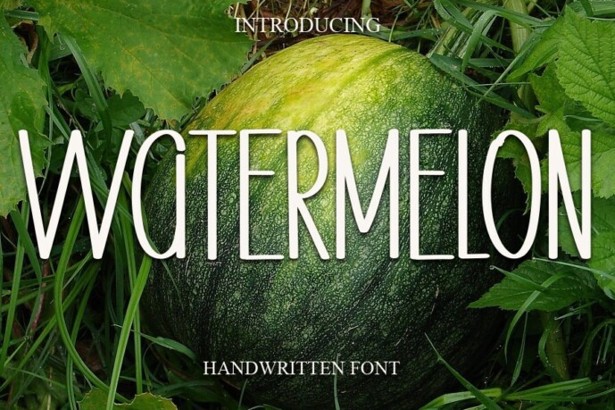 Watermelon Font - Free Font