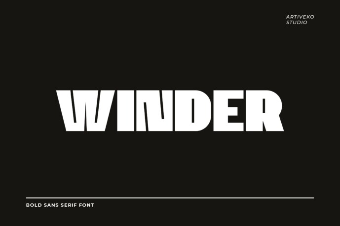Winder Font - Free Font