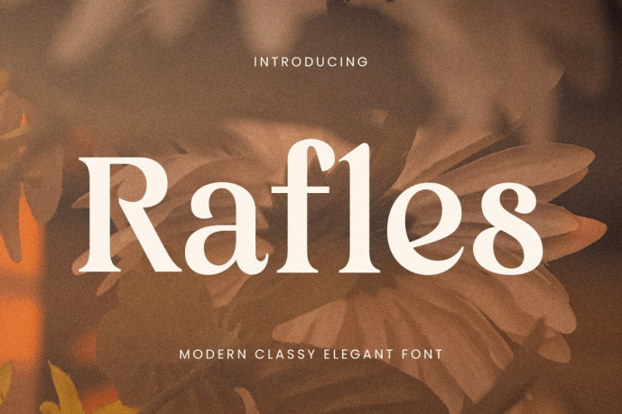 Rafles Font - Free Font