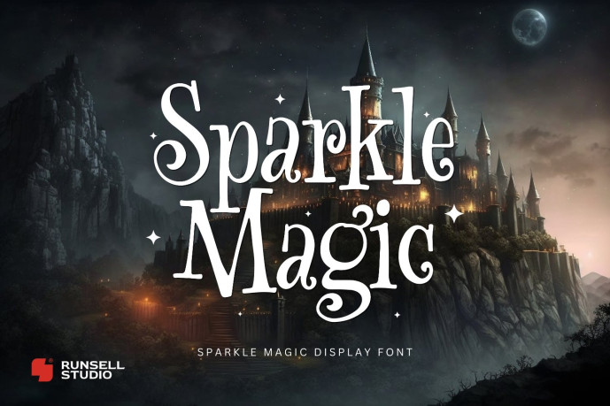 Sparkle Magic Font - Free Font