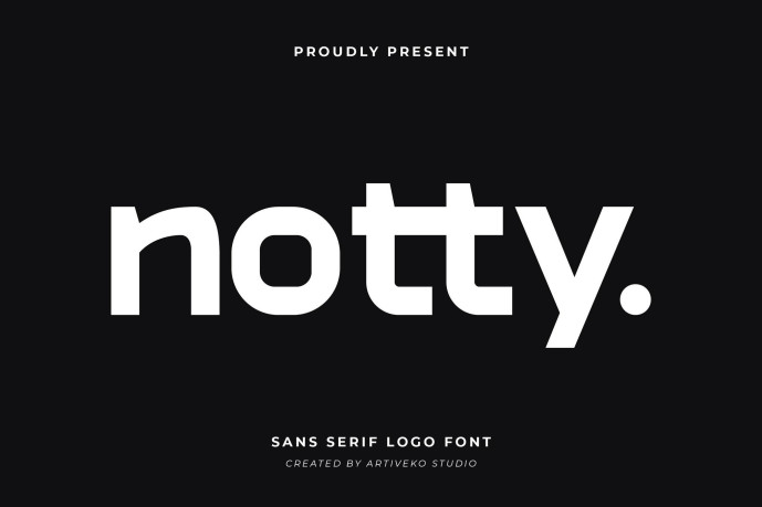 Notty Sans Logo Font - Free Font