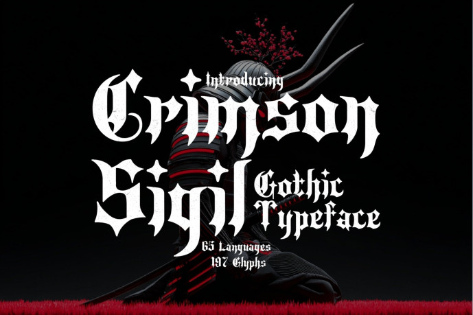 Crimson Sigil Font - Free Font