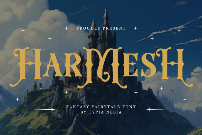 Harmesh Typeface - Free Font