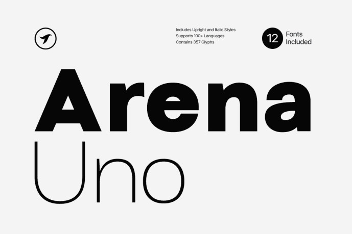 Arena Uno Font - Free Font