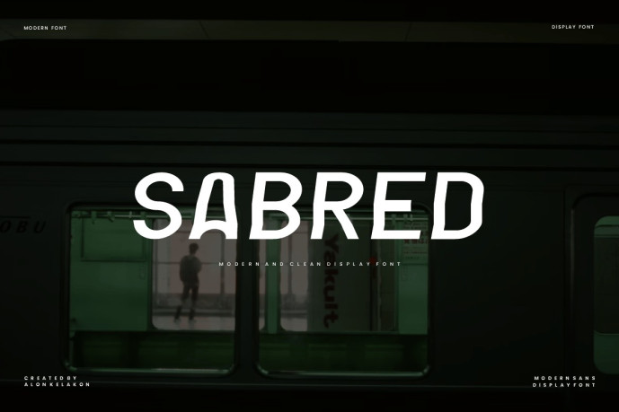 Sabred Font - Free Font