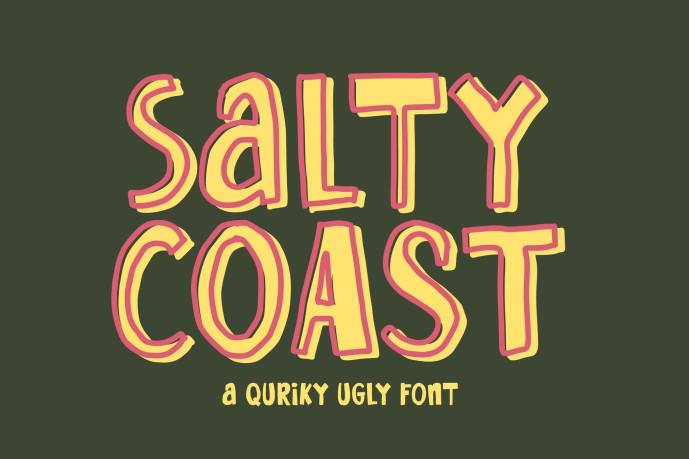 Salty Coast Font - Free Font