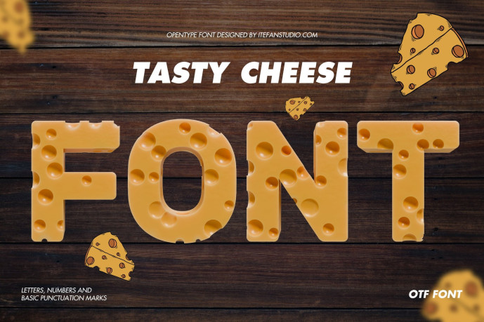 Tasty Cheese Font - Free Font