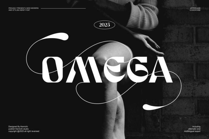Omega Font - Free Font
