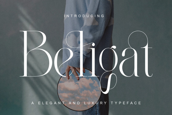 Beligat Elegant Ligature Serif - Free Font