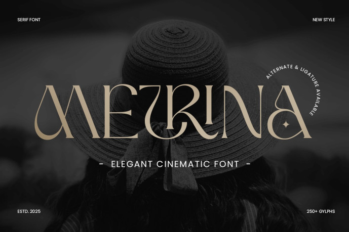 Metrina - Elegant Cinematic Font - Free Font