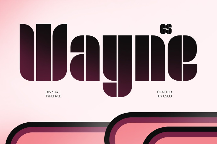 Wayne Stencil Font - Free Font