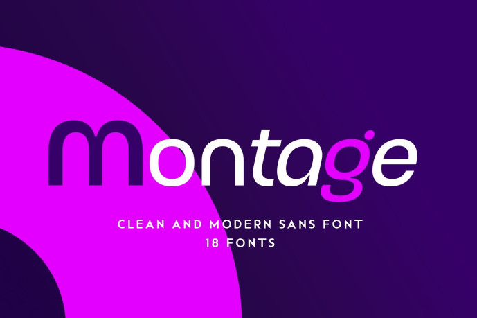 Montage - Logo Font - Free Font