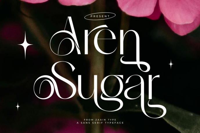 Aren Sugar Font - Free Font