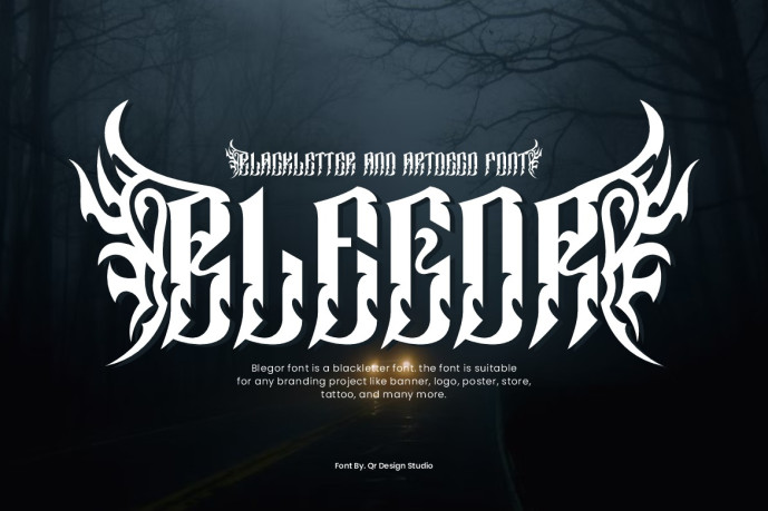 Blegor Font - Free Font