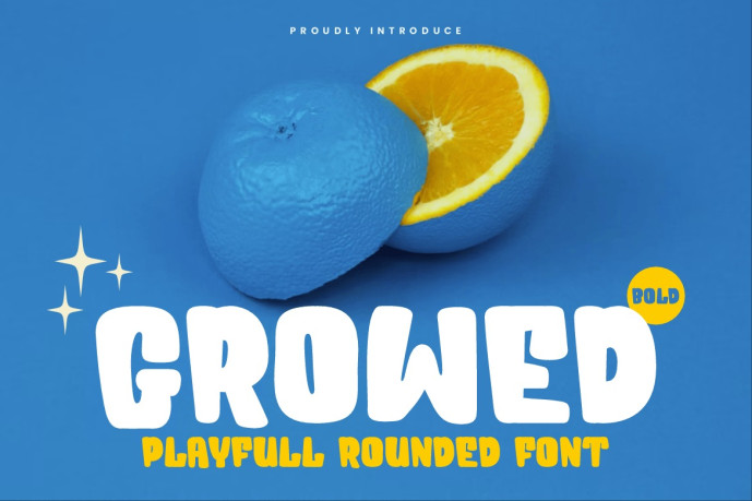Growed - Playful Rounded Font - Free Font