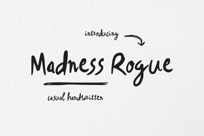 Madness Rogue Font - Free Font