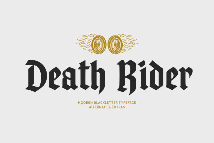 Death Rider Font - Free Font