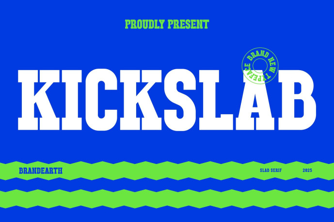 Kick Slab Serif Font - Free Font