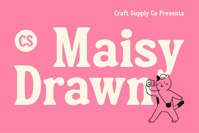 Maisy Drawn Font - Free Font