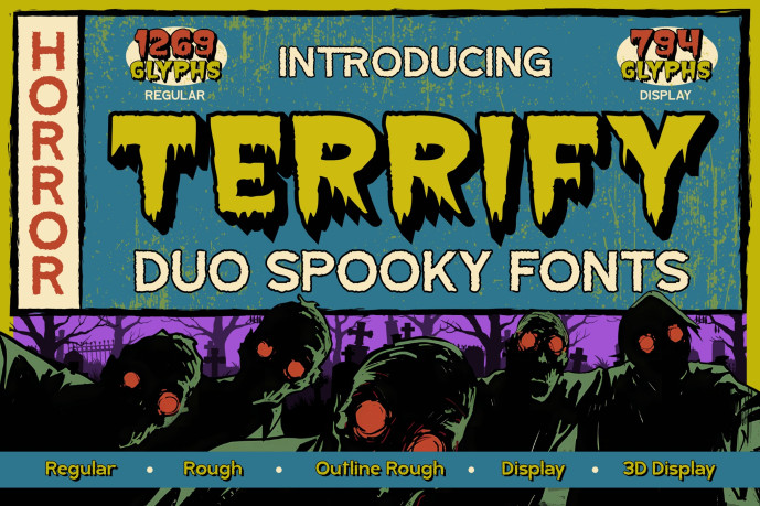 Terrify Font - Free Font