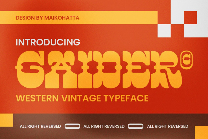 Gaider - Western Vintage Typeface - Free Font