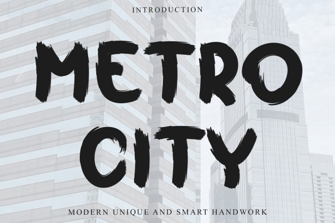 Metro City Font - Free Font