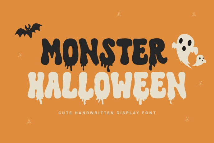 Monster Halloween Font - Free Font