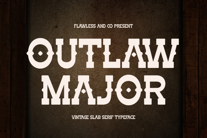 Outlaw Major Font - Free Font