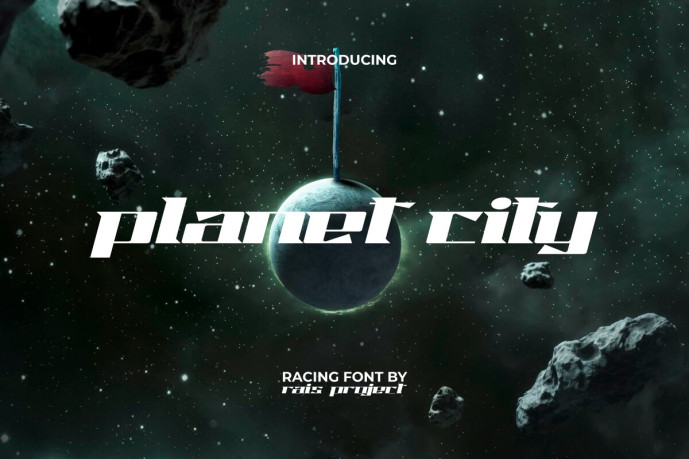Planet City Font - Free Font