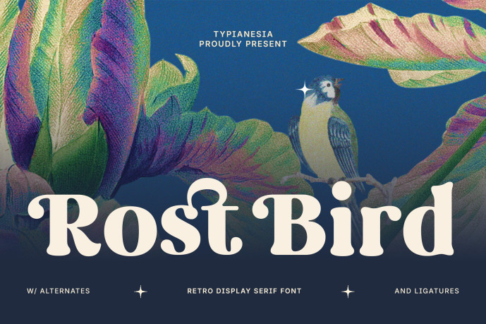Rost Bird Font - Free Font