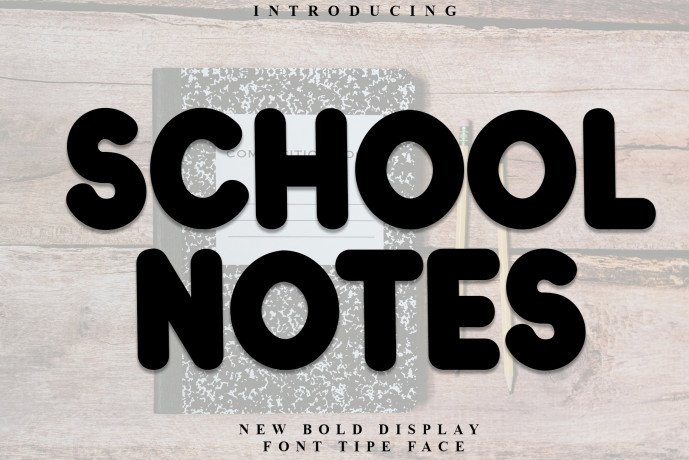 School Notes Font - Free Font