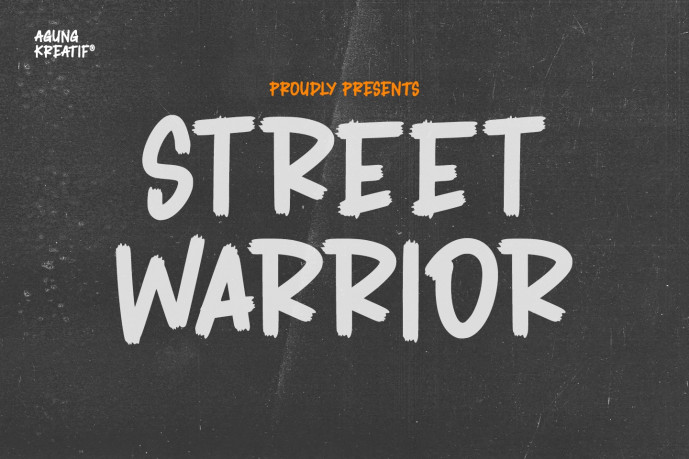 Street Warrior Font - Free Font