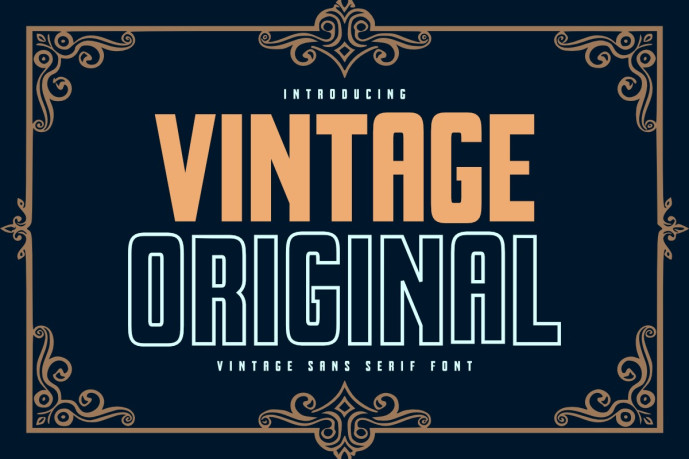 Vintage Original Font - Free Font