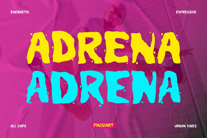 Adrena Fonts - Free Font