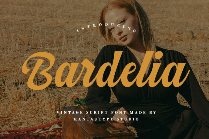 Bardelia Vintage Script Font - Free Font
