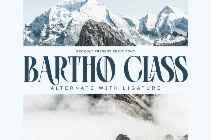 Bartho Class Font - Free Font