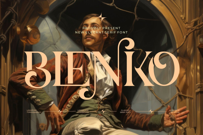 Blenko Serif Font - Free Font