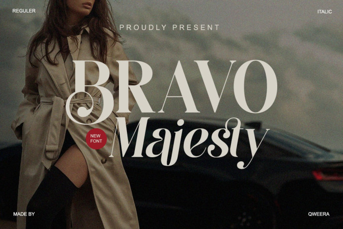 Bravo Majesty - Elegant Serif - Free Font