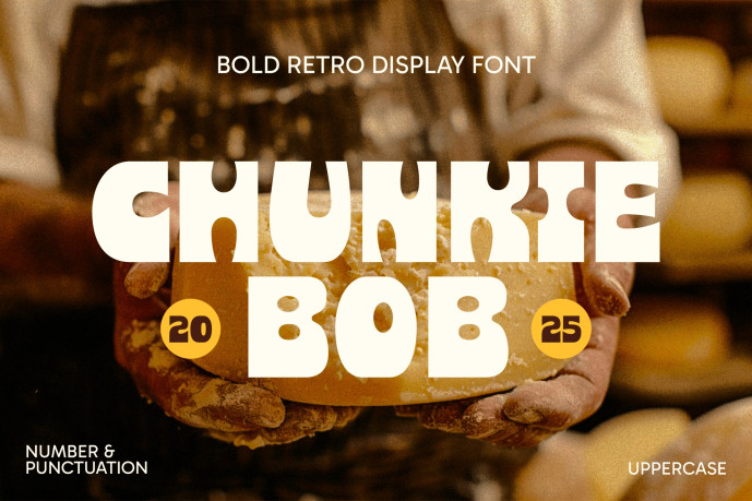 Chunkie Bob – Bold Display Font - Free Font