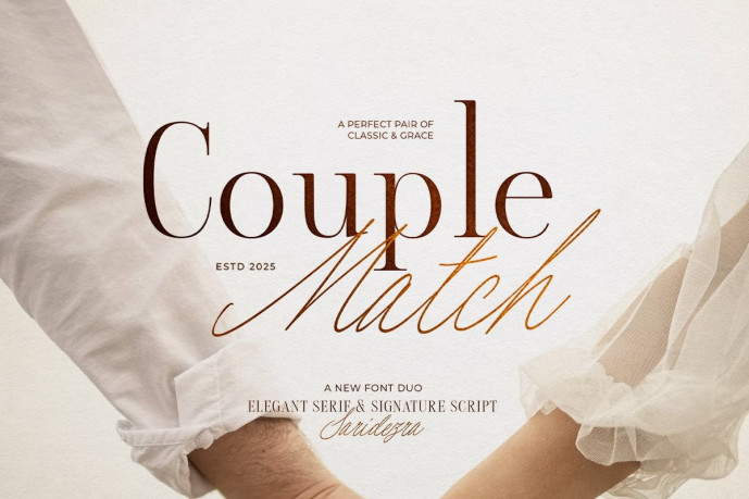 Couple Match Font - Free Font