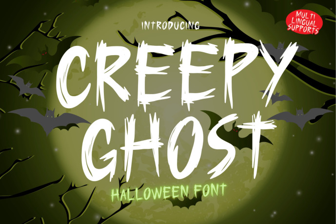 Creepy Ghost Font - Free Font