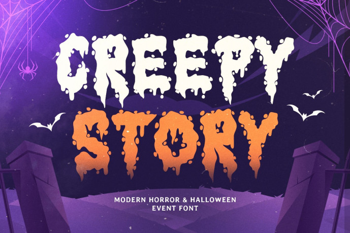Creepy Story Font - Free Font